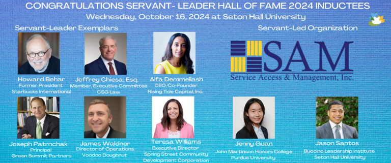 The Robert K. Greenleaf Center for Servant Leadership Proudly Announces ...