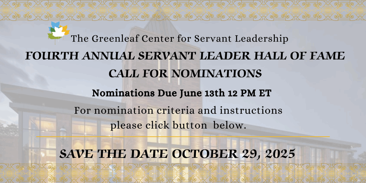 Hall of Fame - Robert K. Greenleaf