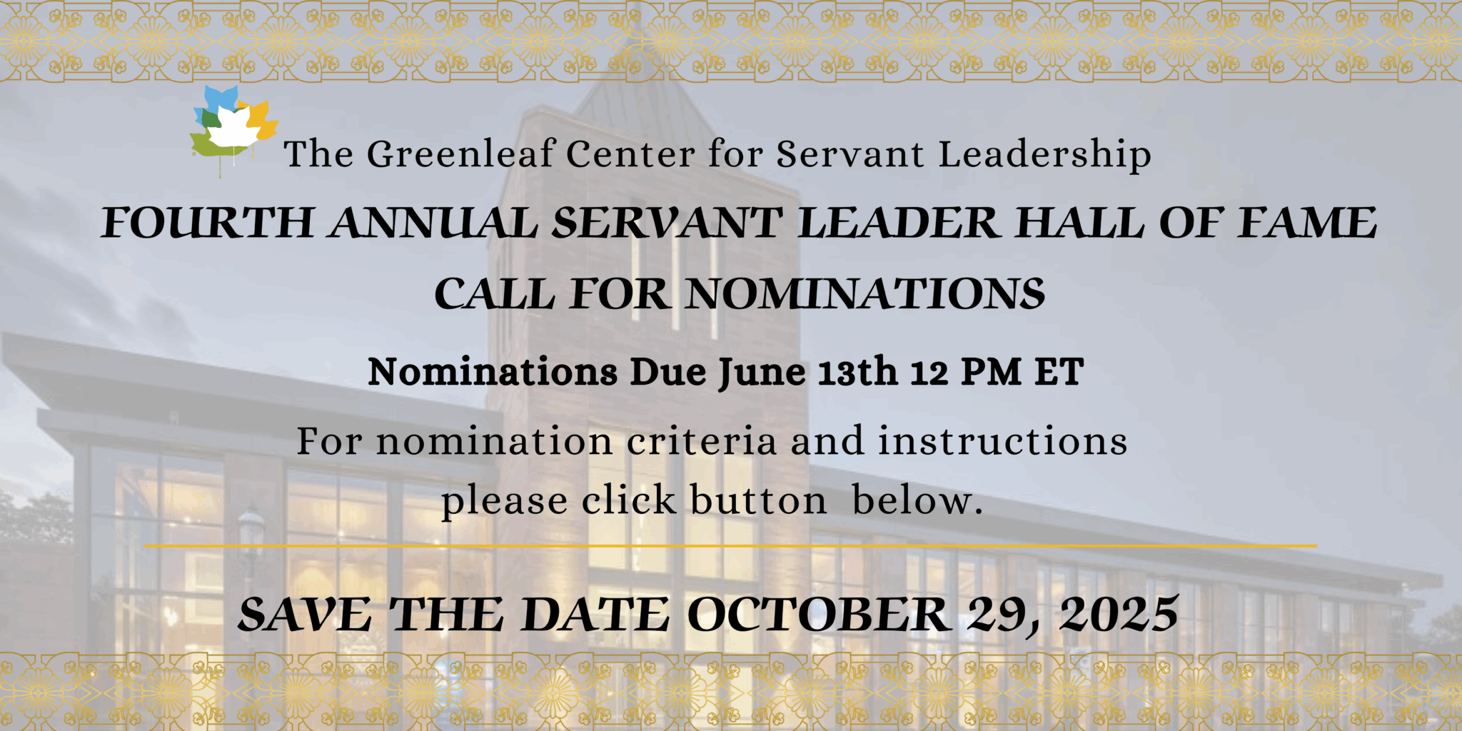 Hall of Fame - Robert K. Greenleaf